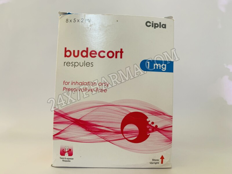 Buy Budecort Respules 1mg 4x5x2ml At Offer Price | 24x7 Pharma