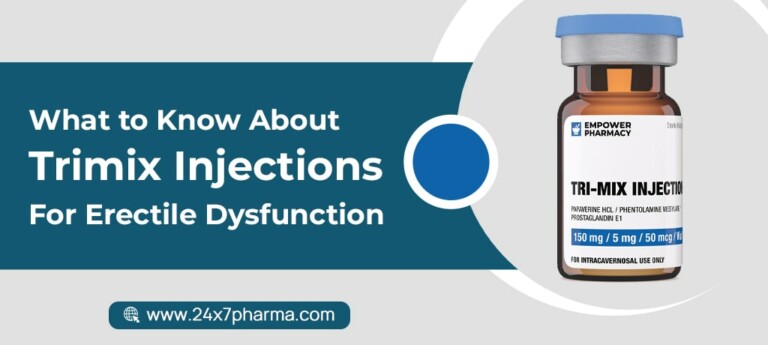 What to Know About Trimix Injections for Erectile Dysfunction - 24x7 Pharma