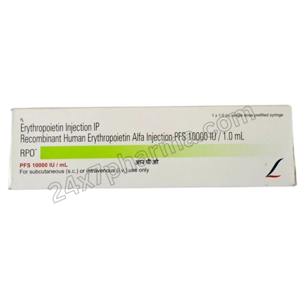 RPO 10000 IU Injection - Uses, Dosage, Side Effects & Info