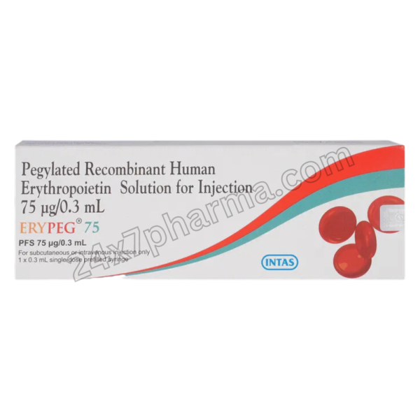 Erypeg 75 mcg Injection - Effective Treatment for Anemia Relief