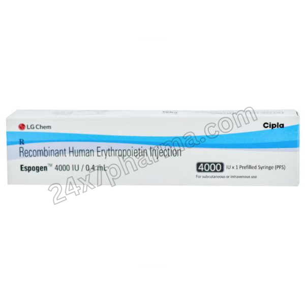 Espogen 4000 IU Injection - Boost Your Health with Erythropoietin