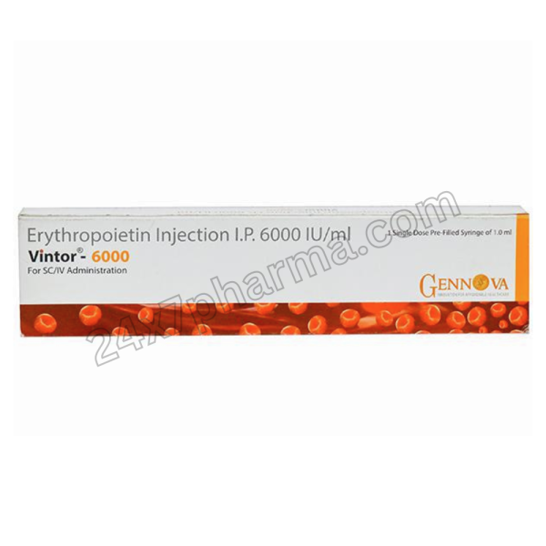 VINTOR 6000 IU INJECTION – 24x7 Pharma