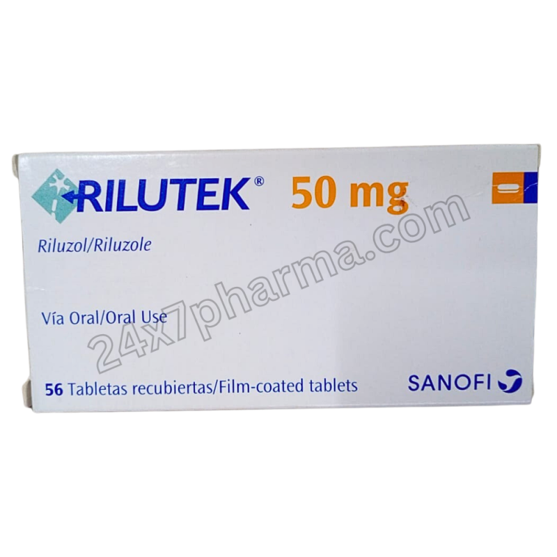 RILUTEK 50MG TABLET – 24x7 Pharma