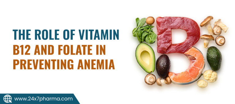 The Role of vitamin b12 tablets & Folate in Preventing Anemia